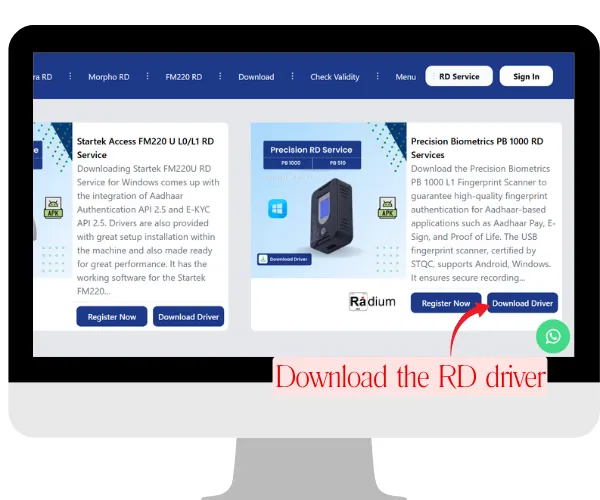 Precision PB1000 L1 RD Service Activation